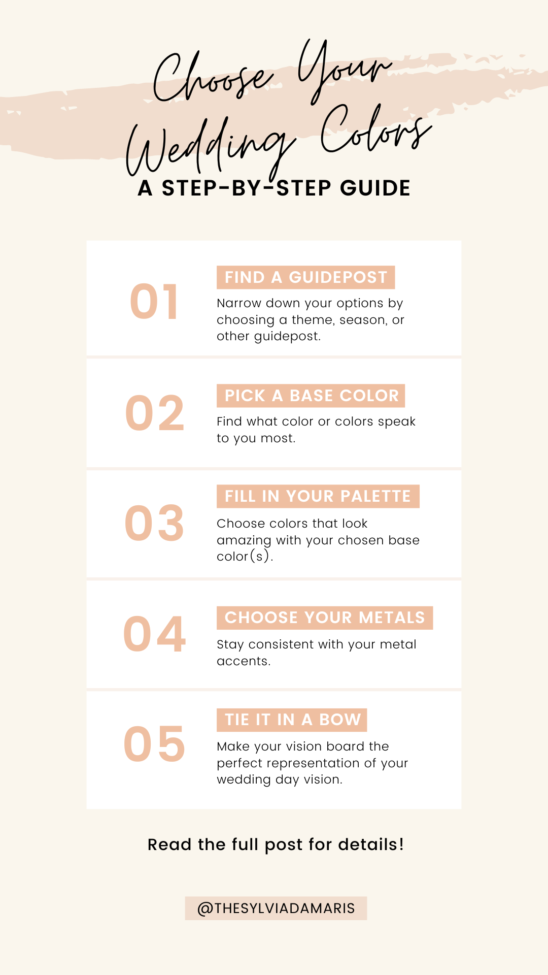 The Complete Guide to Choosing Your Wedding Colors for 2024 ...