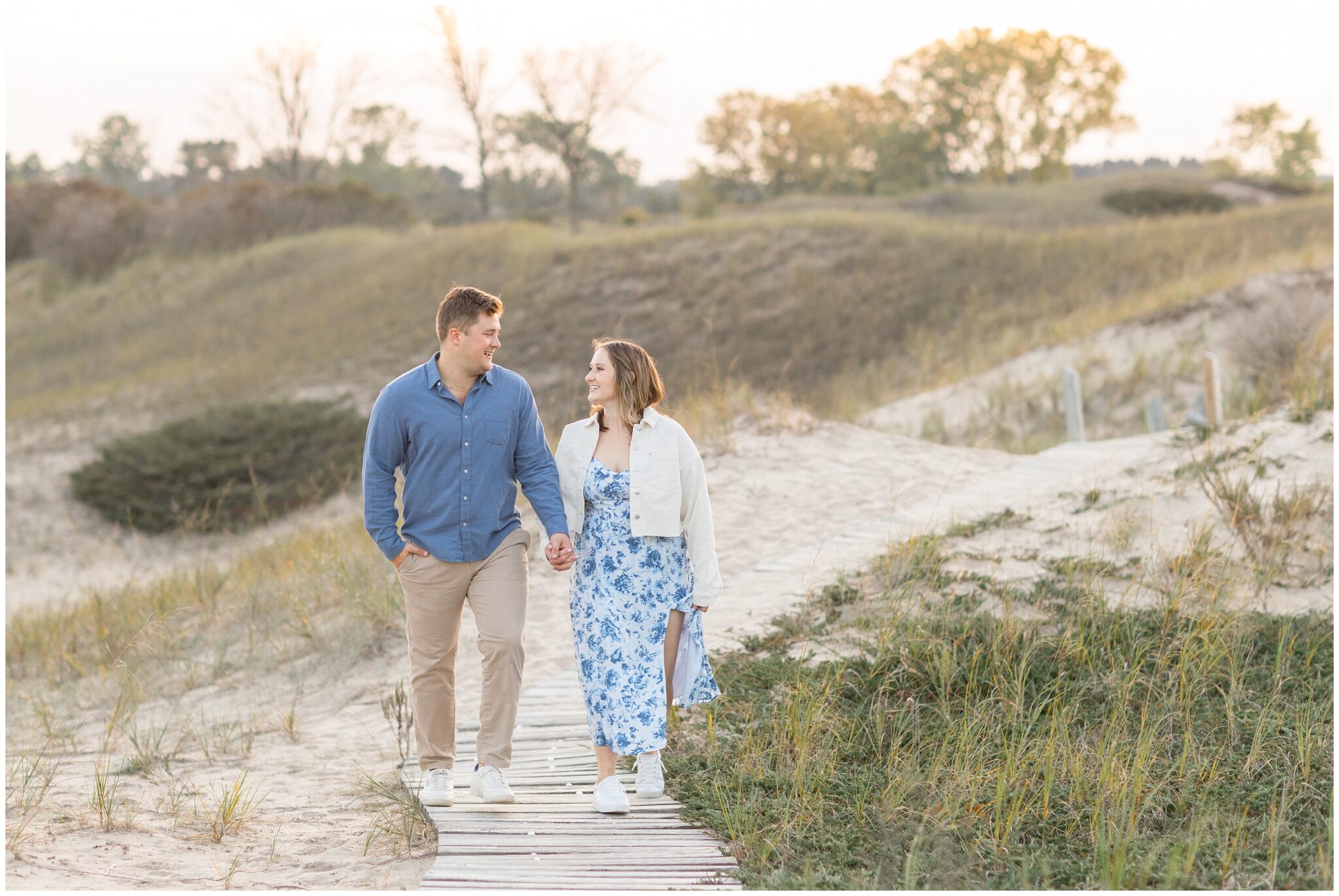 Sheboygan Engagement Session || Kohler Andrae State Park