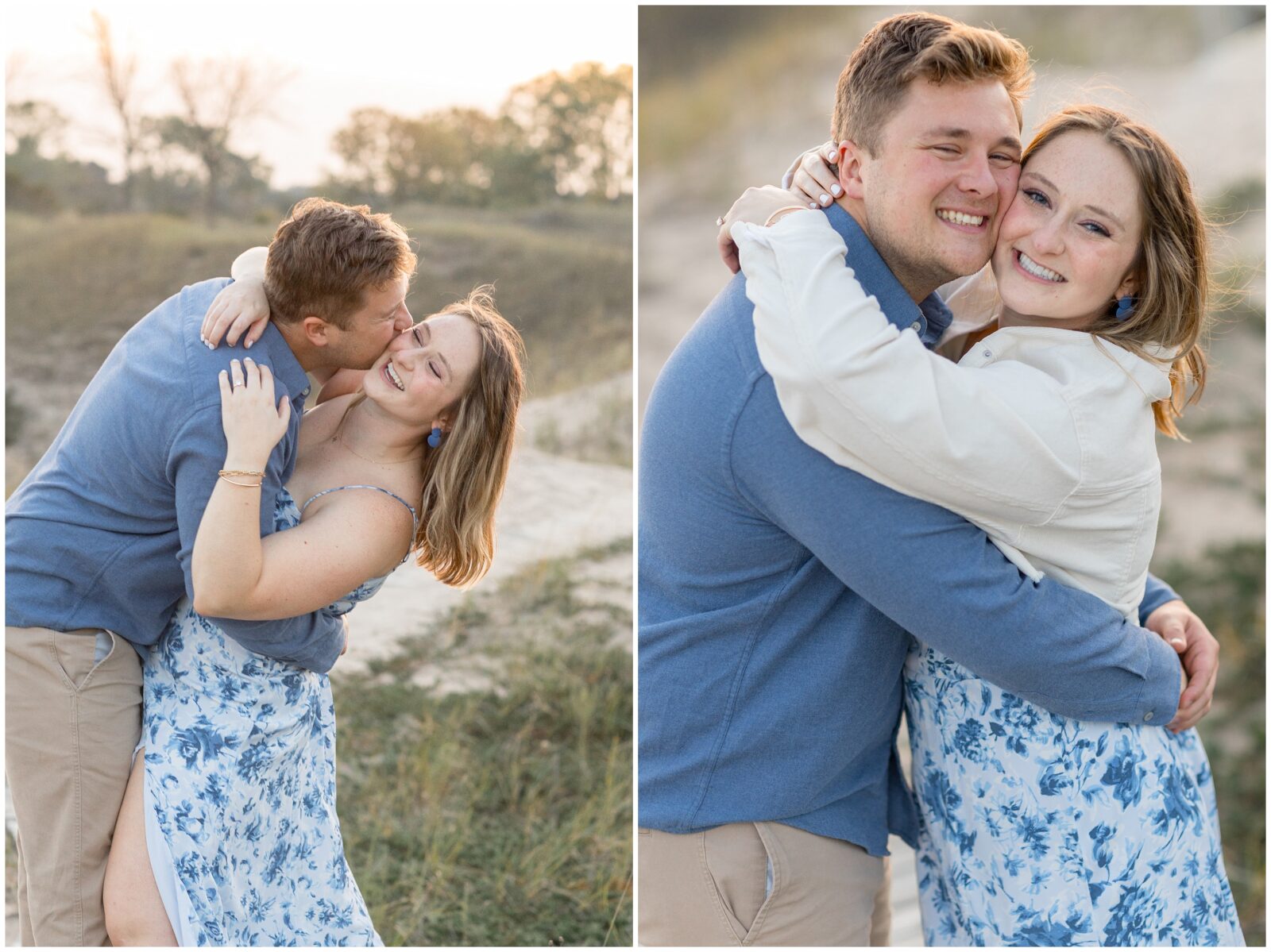 Sheboygan Engagement Session || Kohler Andrae State Park