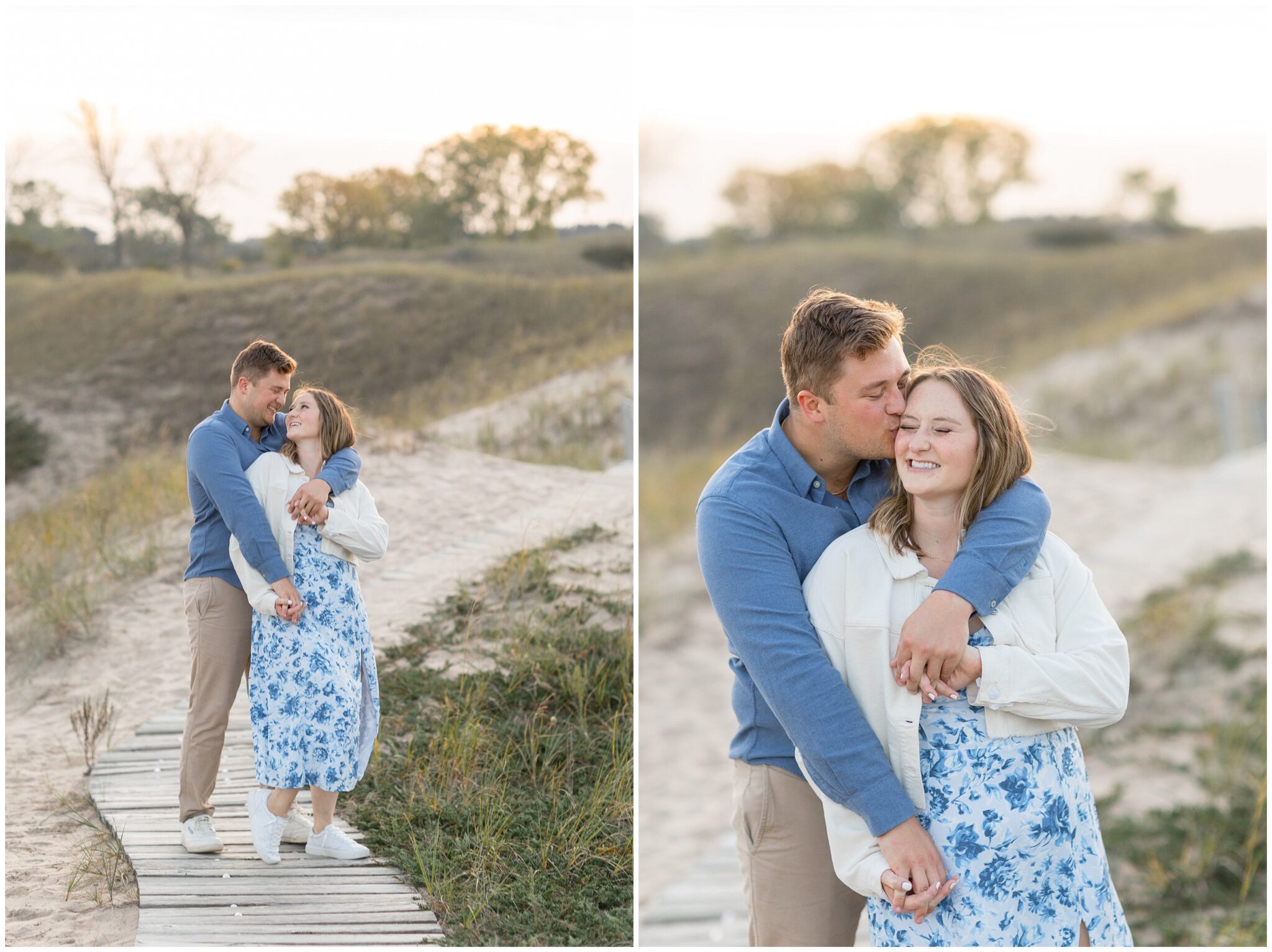 Sheboygan Engagement Session || Kohler Andrae State Park