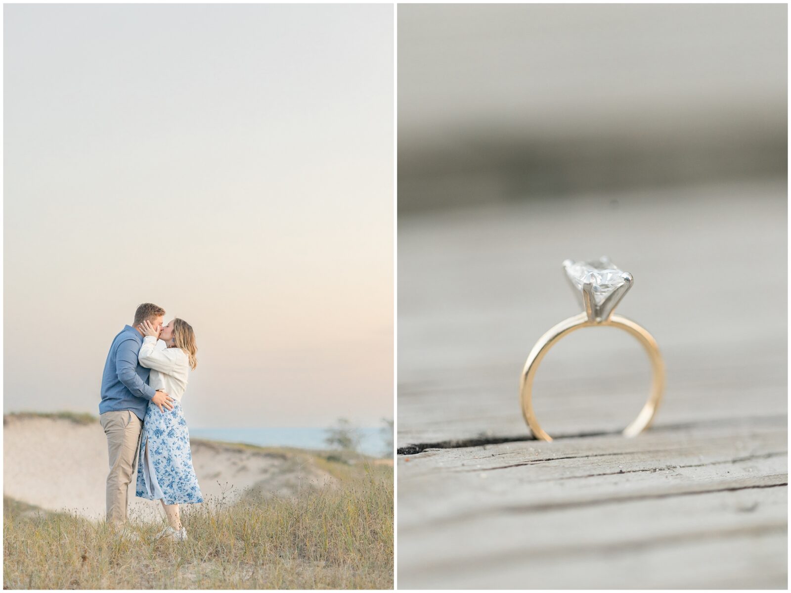 Sheboygan Engagement Session || Kohler Andrae State Park