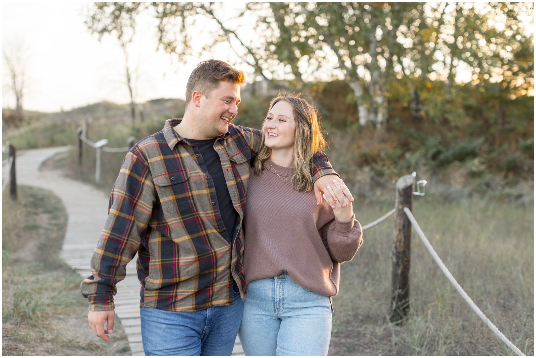 Sheboygan Engagement Session || Kohler Andrae State Park